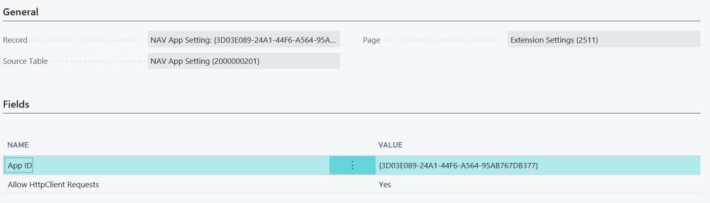 Extension Settings in Microsoft Dynamics Business Central – James Pearson