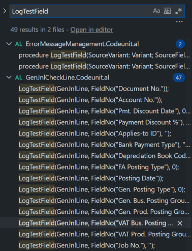 error message management – James Pearson