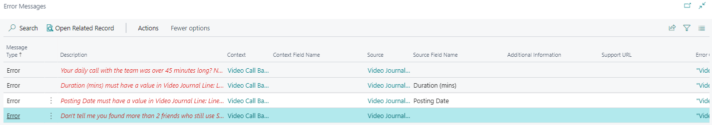 Part 4: (Slightly) More Elegant Error Handling in Business Central ...
