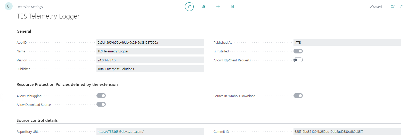 Additional Details about Extension Settings in Business Central 25.0 – James Pearson